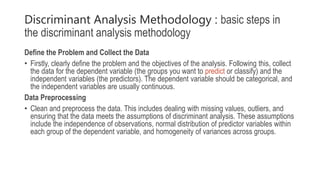Discriminant analysis-Business Intelligence tool | PPT