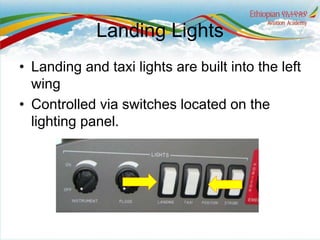 DA-40NG Airplane Lights.ppt