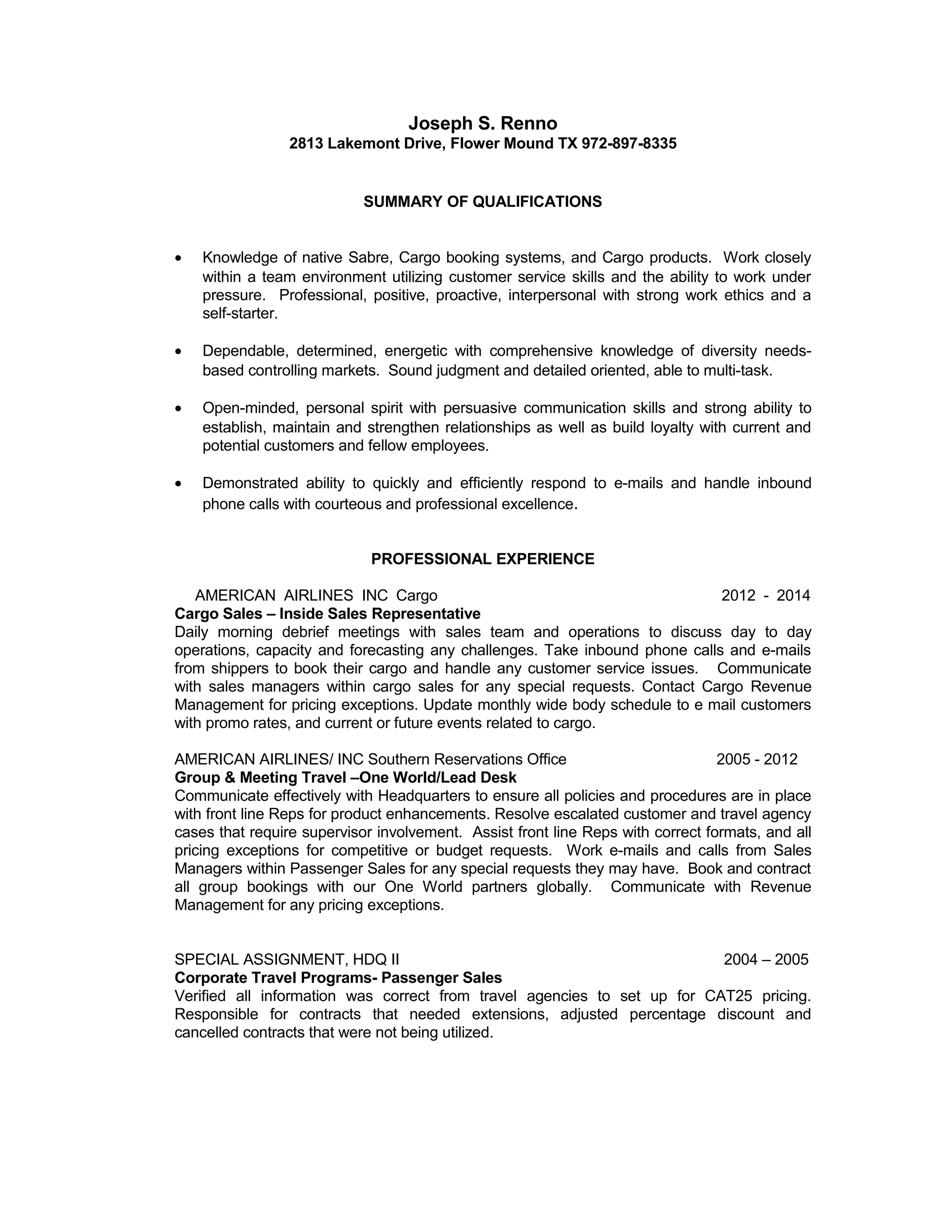 Joseph resume updated | DOC