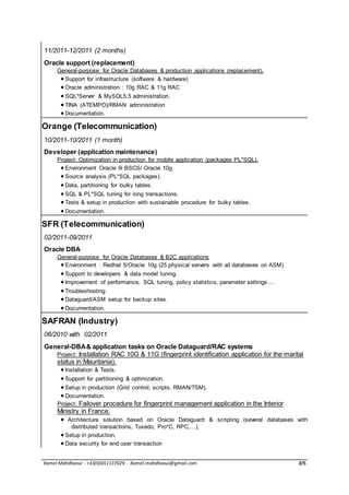 CV_Kamel_Mahdhaoui_2015-08_English | PDF