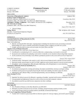 F.Corsaro Resume | PDF