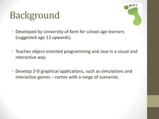 Greenfoot - An introduction | PPTX