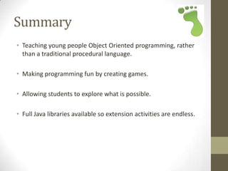 Greenfoot - An introduction | PPTX