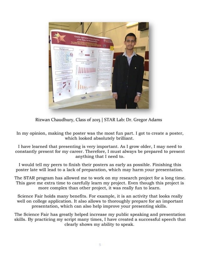 Science Fair Newsletter | PDF