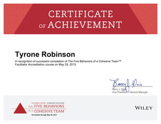 Tyrone Robinson | PDF