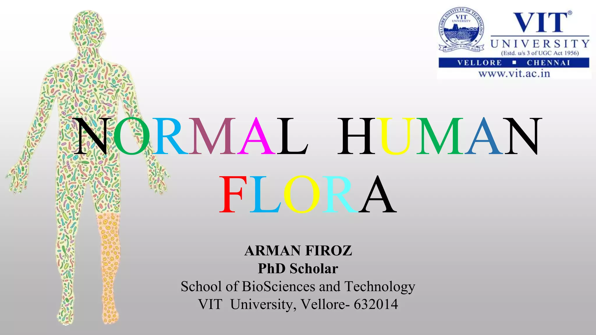 Normal Microbial Flora in Human Body | PPTX