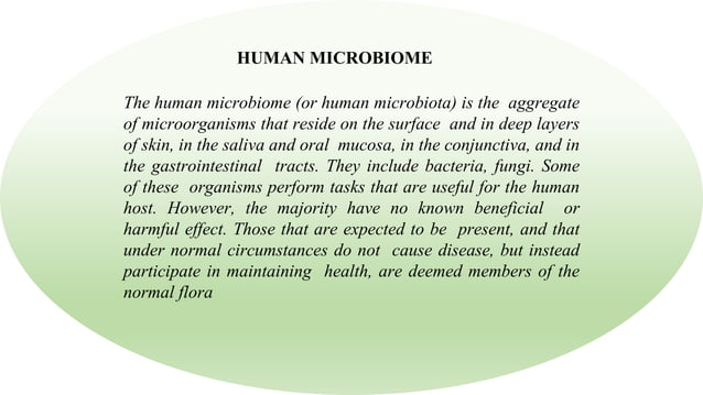 Normal Microbial Flora in Human Body | PPTX