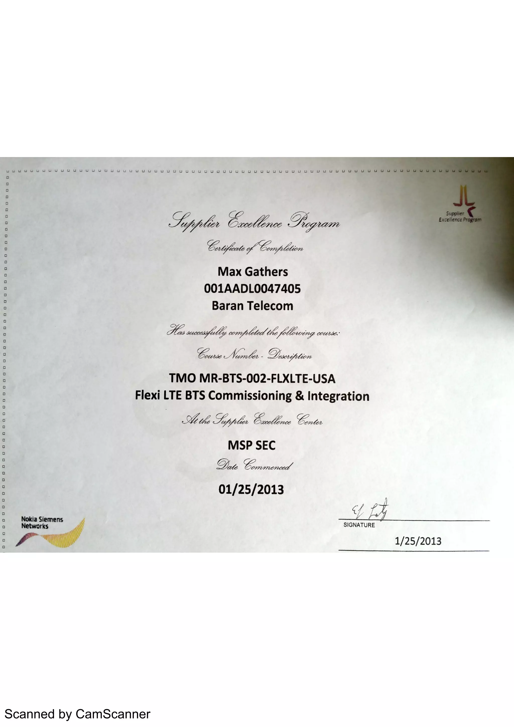 FLEXI LTE BTS COMMISSIONING & INTEGRATION | PDF | Cameras and ...