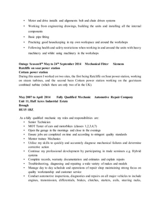 MattSmithCV. 2016mod | PDF