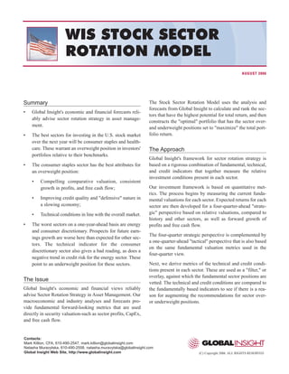 SectorRotationModel0806 | PDF