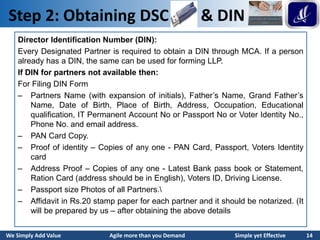 LLP - Features and Incorporation | PPT