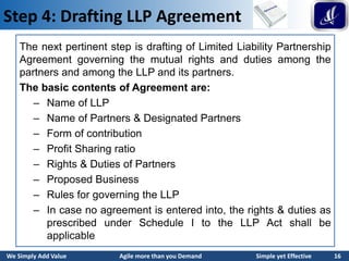 LLP - Features and Incorporation | PPT