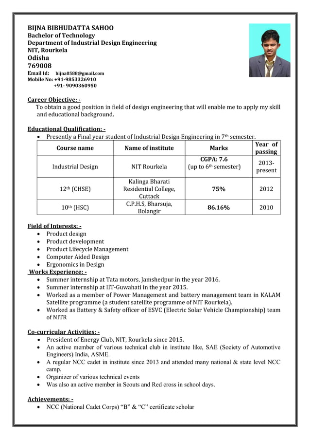 Bibhu Resume technical (design ) | PDF
