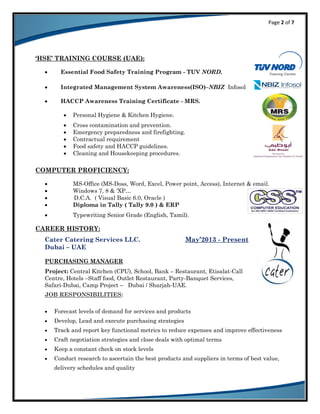 Purchasing Manager - Idrees - CV | PDF | Business Accounting & Finance ...