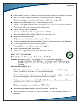 Purchasing Manager - Idrees - CV | PDF | Business Accounting & Finance | Business