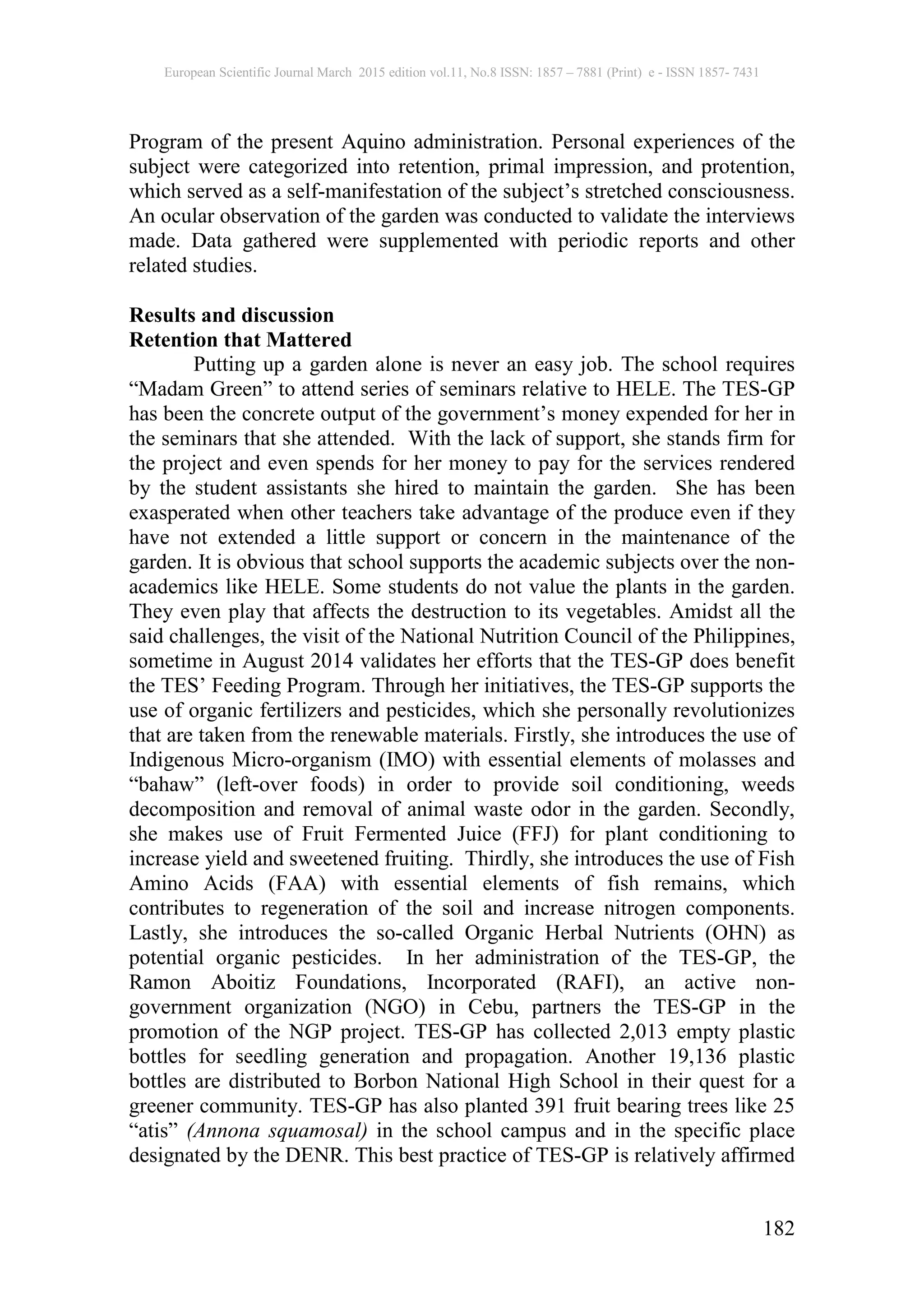 Gulayan sa Paaralan | PDF