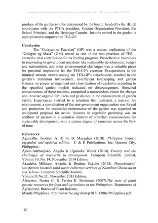 Gulayan sa Paaralan | PDF