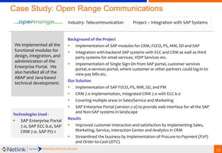ERP Presentation SAP Final | PPTX | Computer Software and Applications | Computing