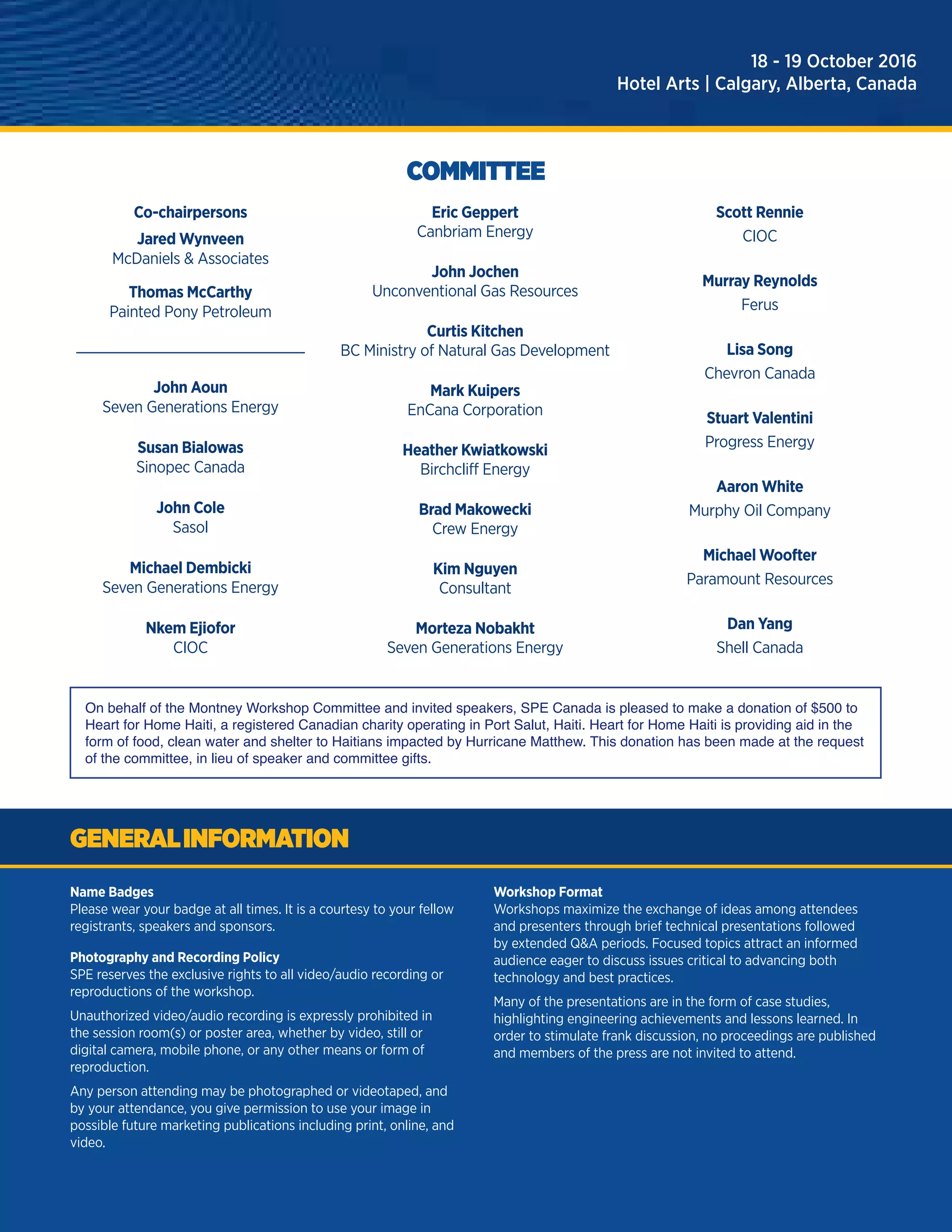 SPE Workshop - The Montney Play | PDF