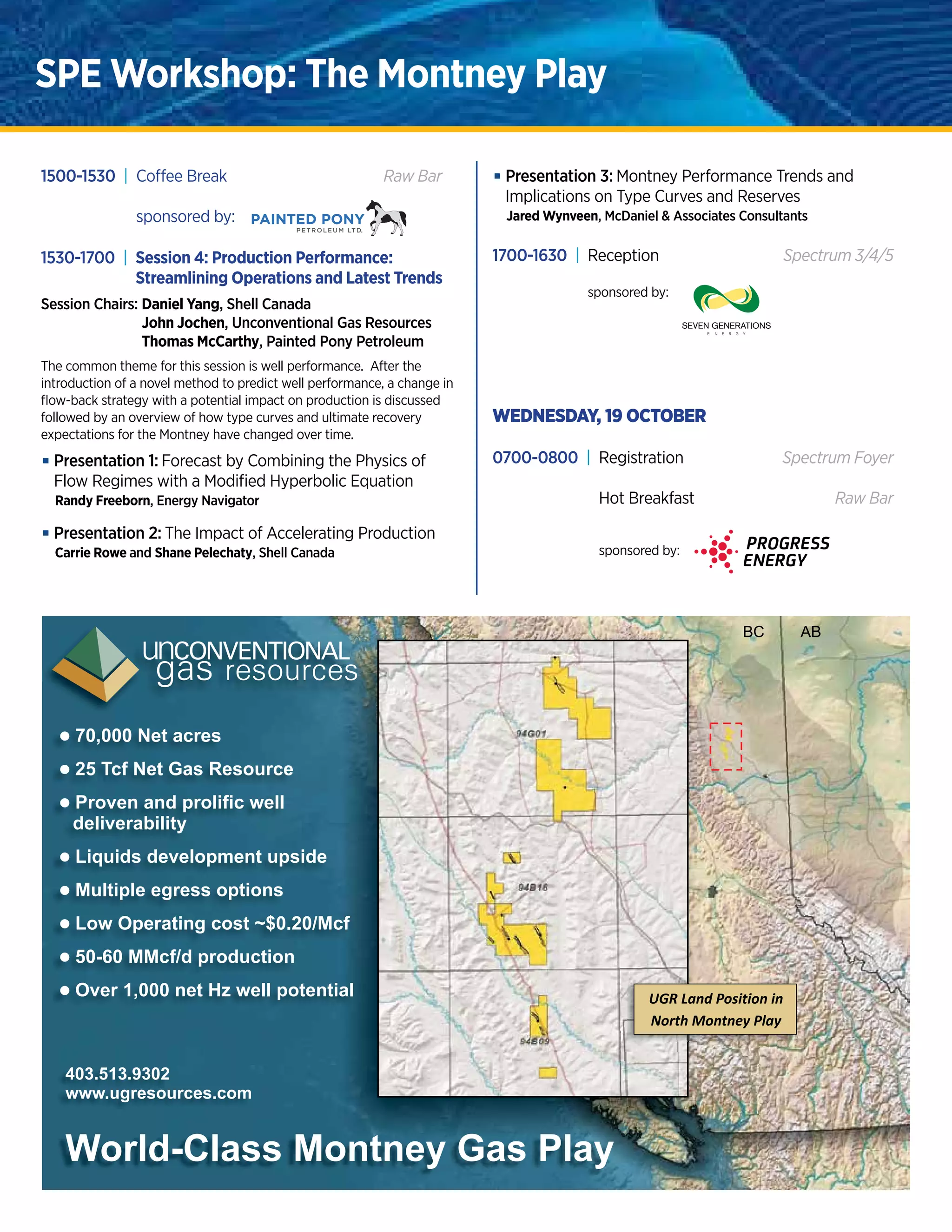 SPE Workshop - The Montney Play | PDF