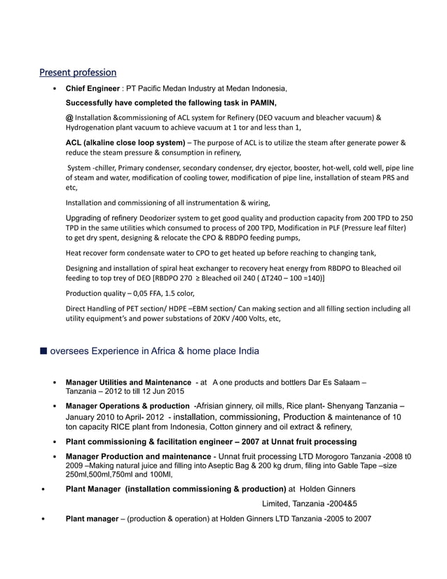 Dayanand sonkamble Updated CV on 18 | PDF