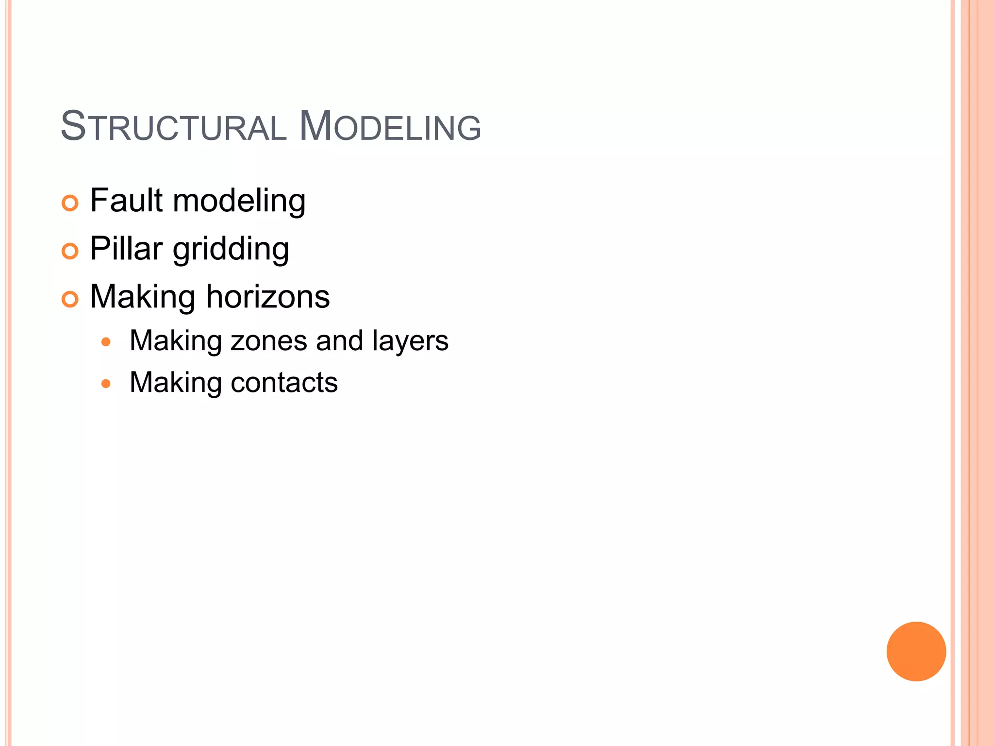 Reservoir Modeling with Petrel | PPTX