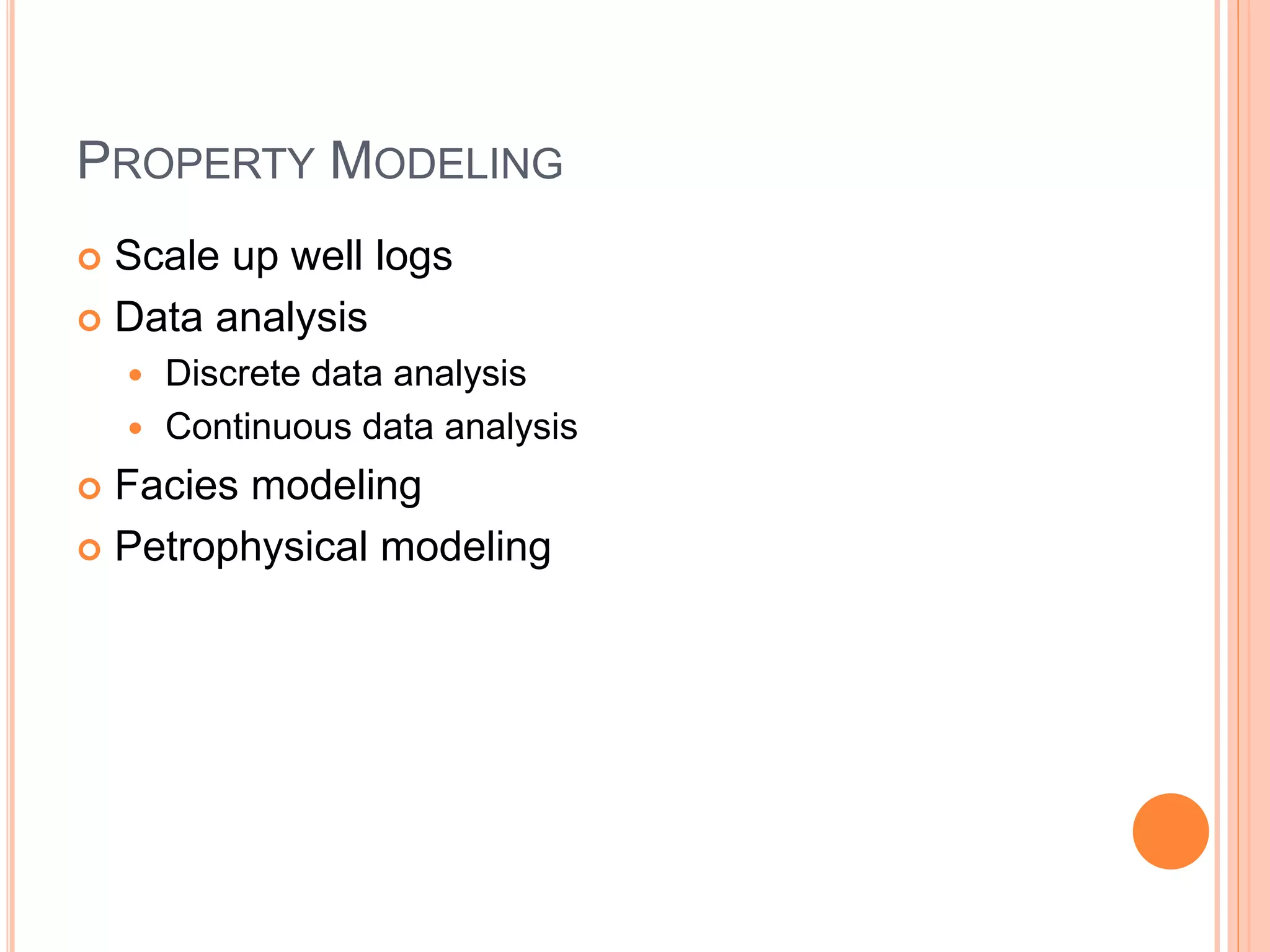 Reservoir Modeling with Petrel | PPTX