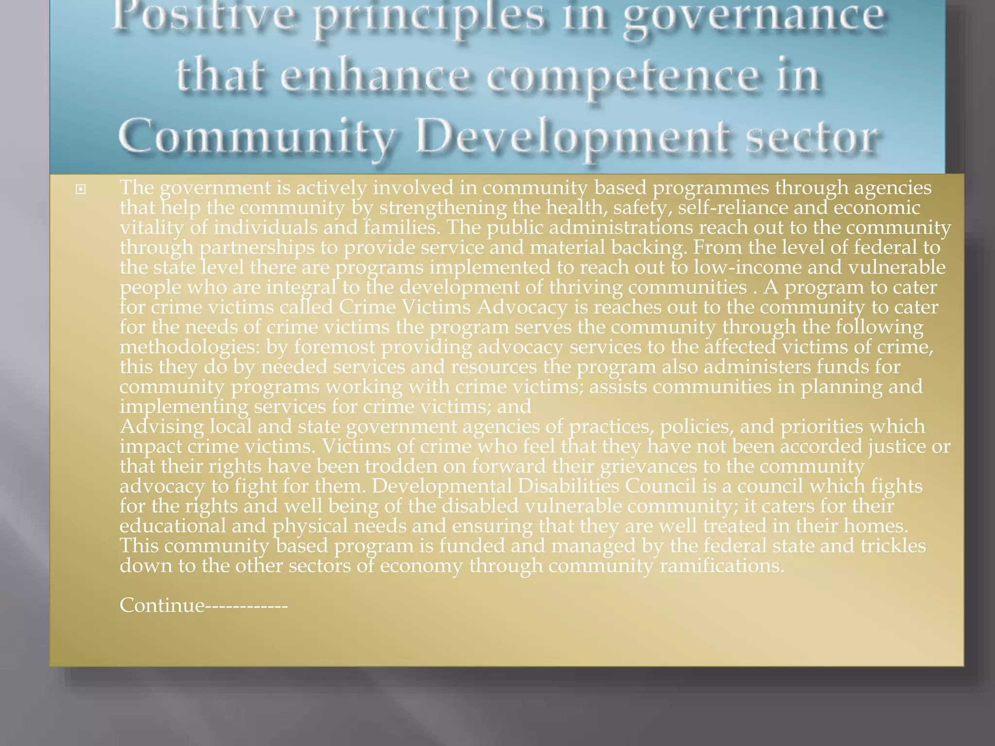 Principles of Public Administration and their usage for | PPTX