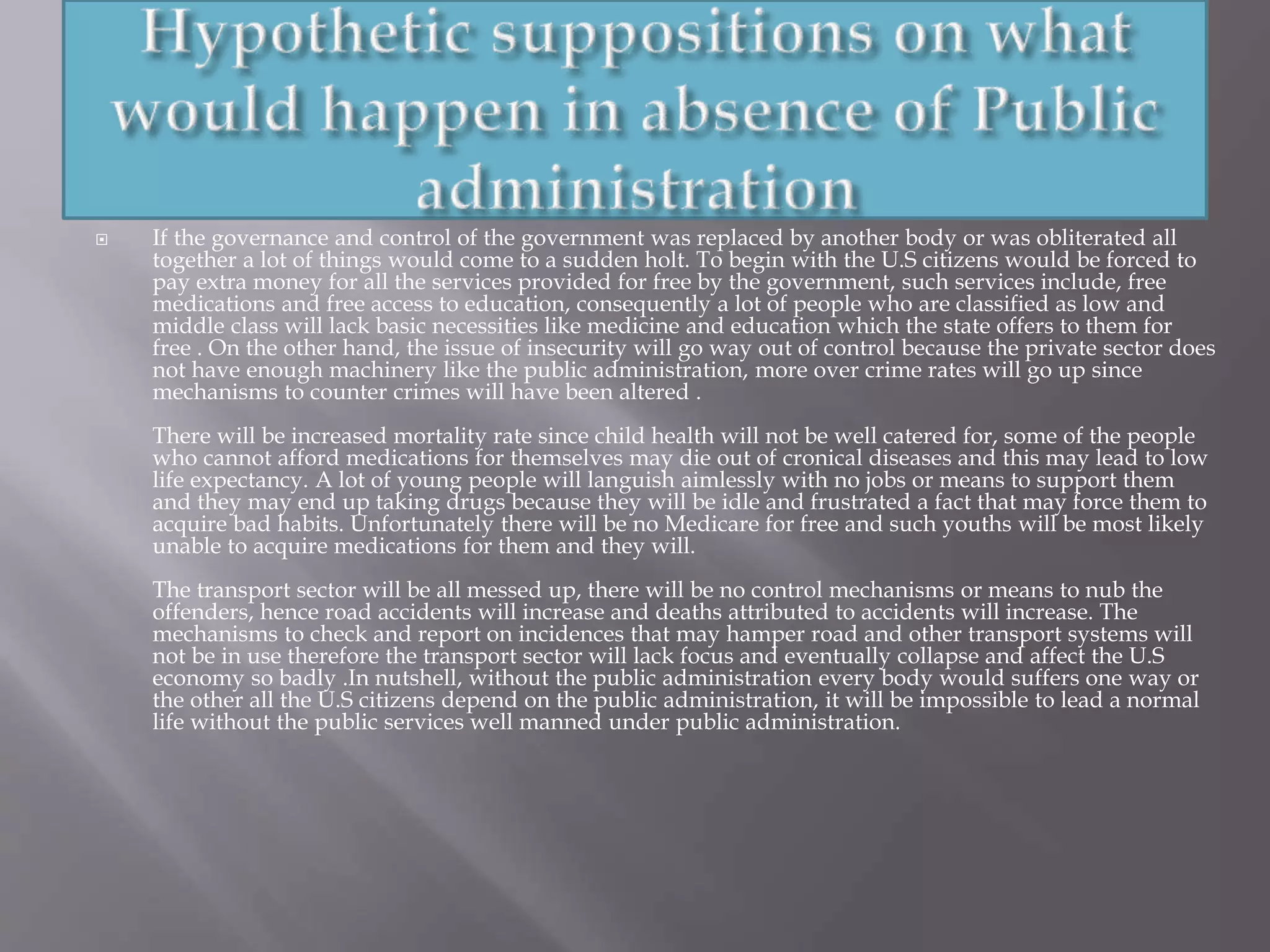 Principles of Public Administration and their usage for | PPTX