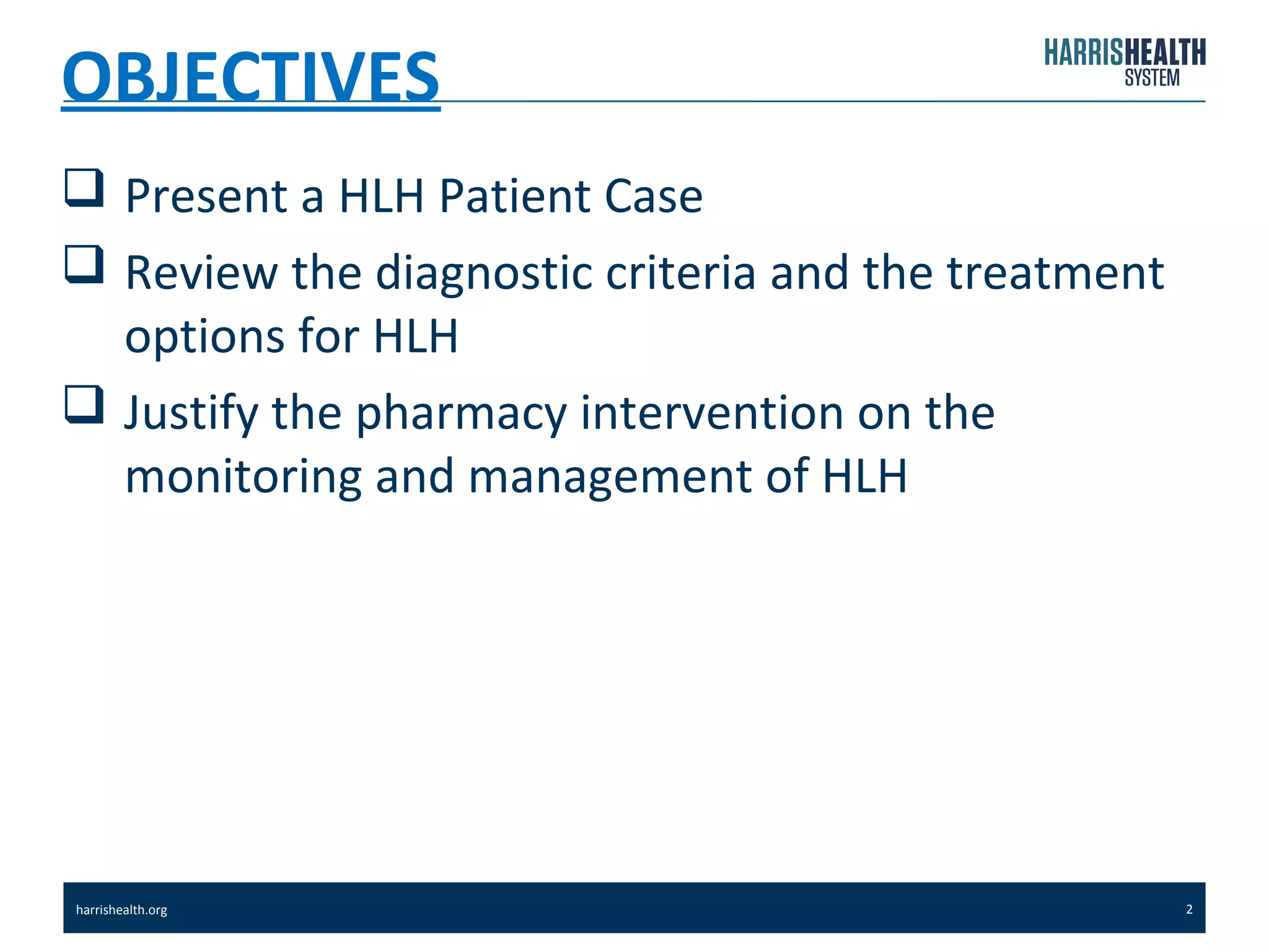 Hemophagocytic lymphohistiocytosis (HLH) | PPT