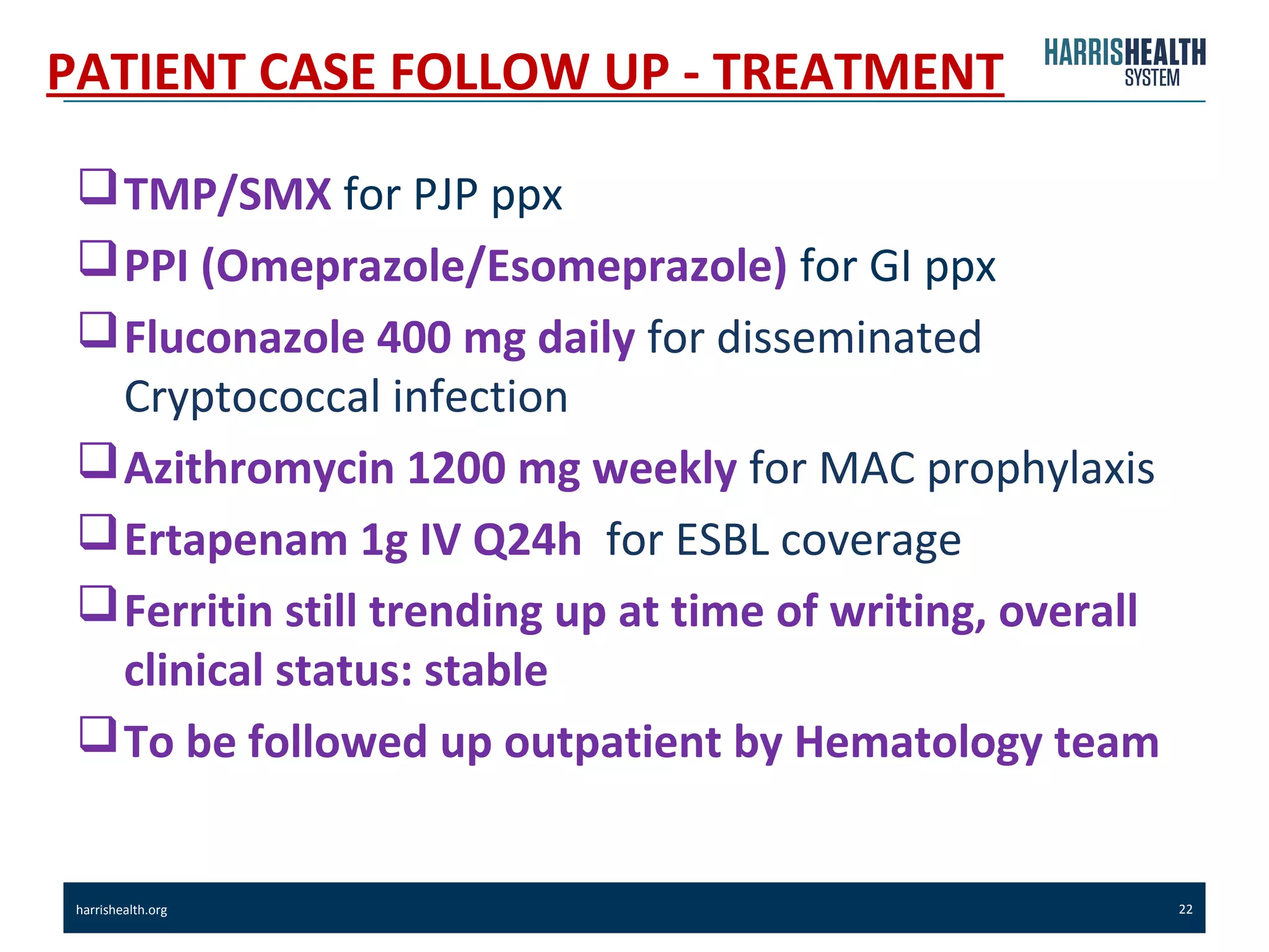 Hemophagocytic lymphohistiocytosis (HLH) | PPT