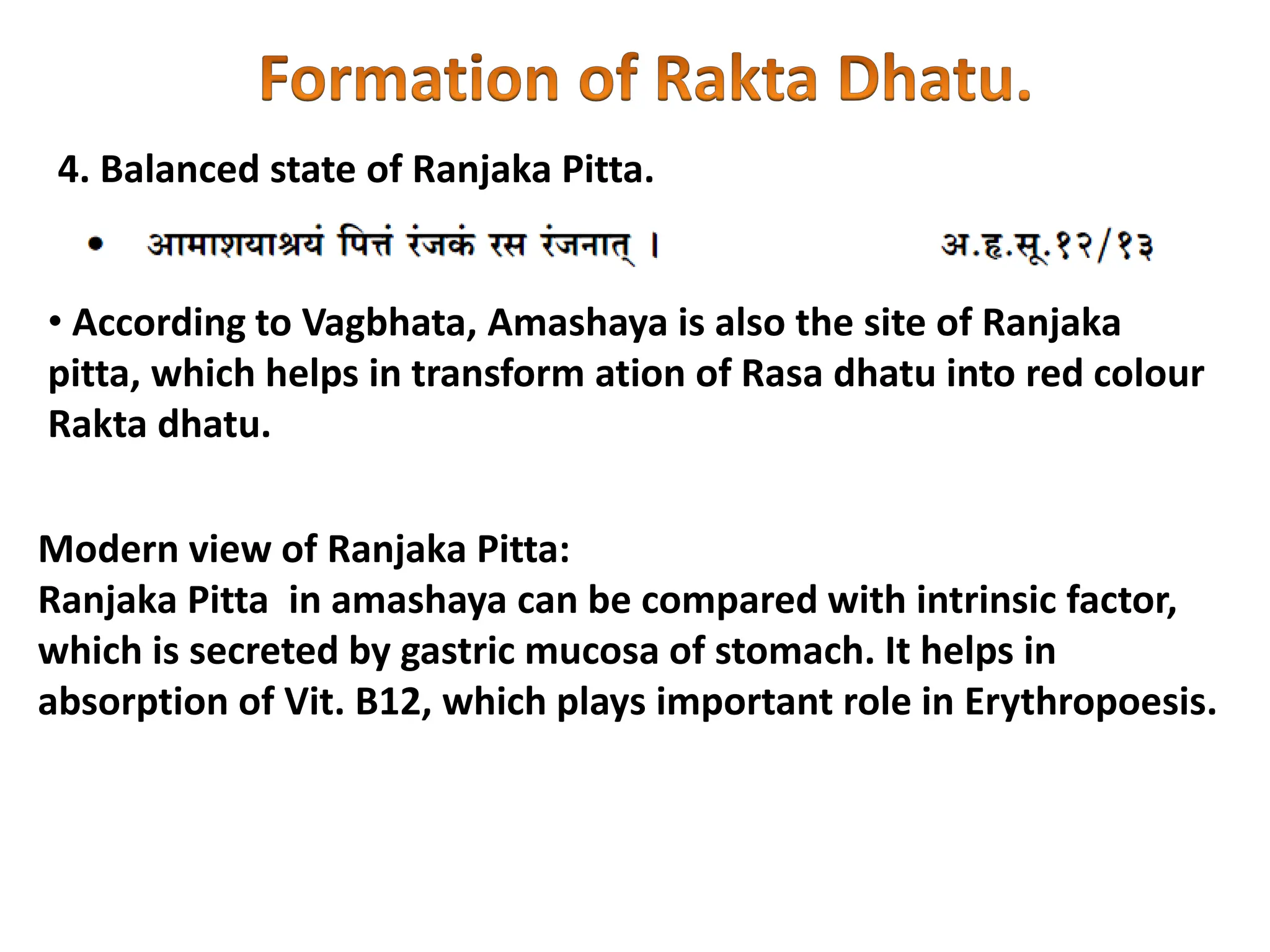 Rakta_Dhatu is the second dhatu from saptadhatwagni | PDF