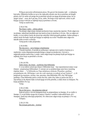 TV projekat Pet naj (mozaik) | PDF