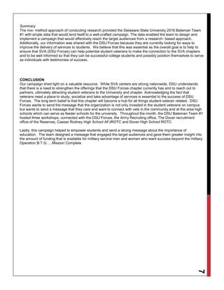 Bateman Case Study Project | PDF