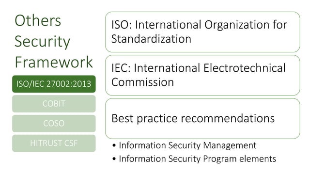 NIST CyberSecurity Framework: An Overview | PPTX | Information and ...