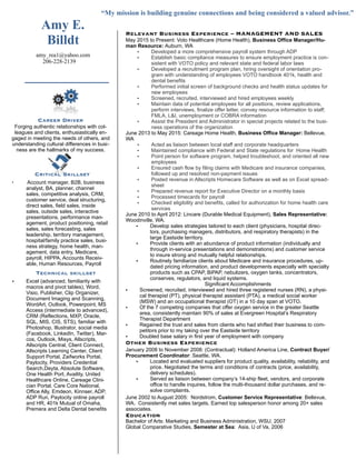 Amy Rea Resume 2016 copy | PDF