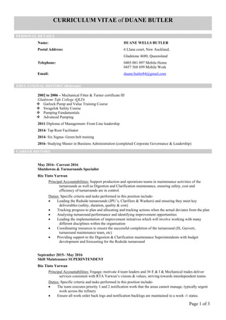 Resume | PDF