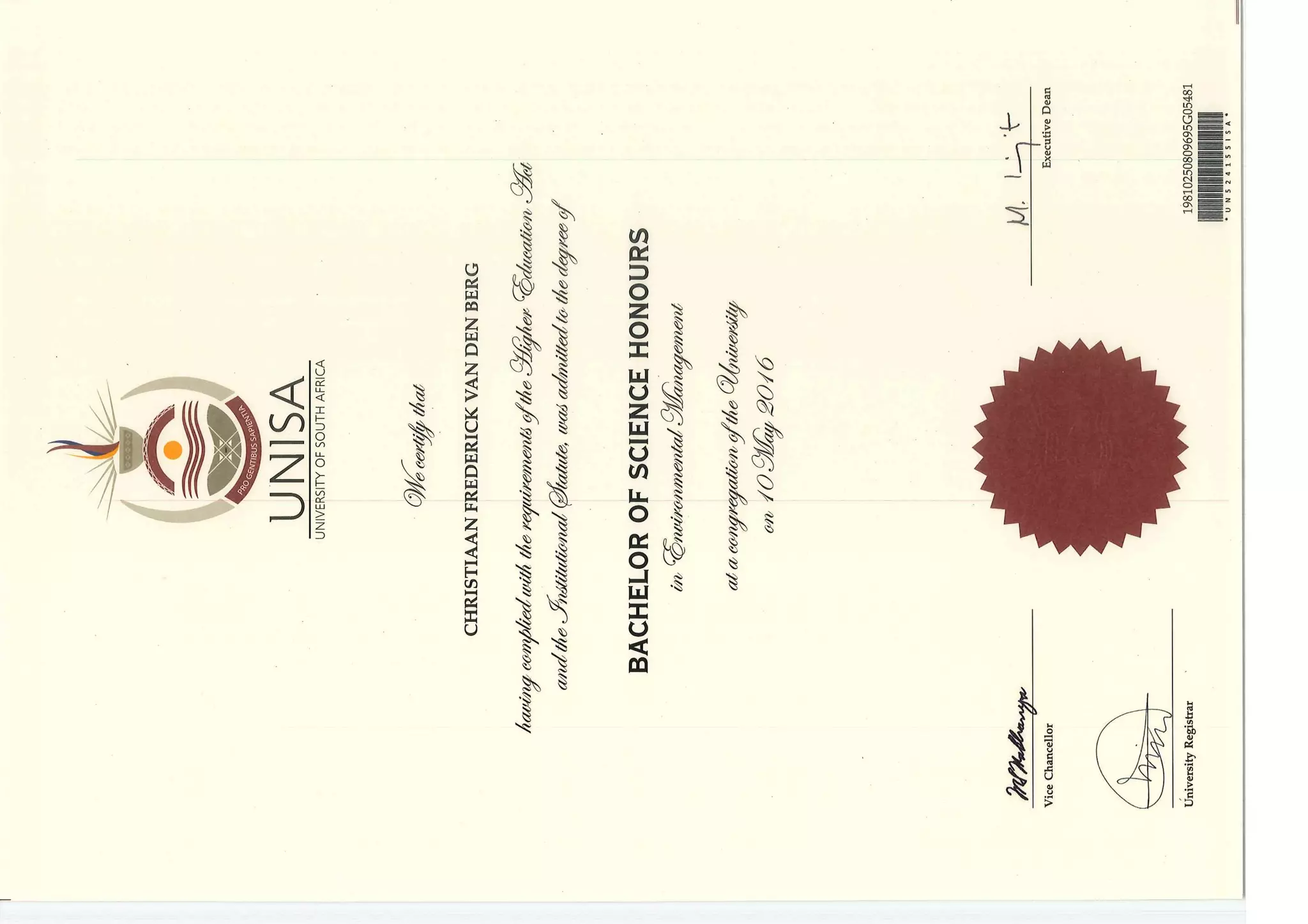 Degree BSc Honours | PDF