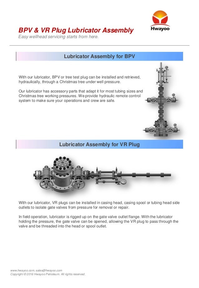 Hwayoo - Lubricator assembly