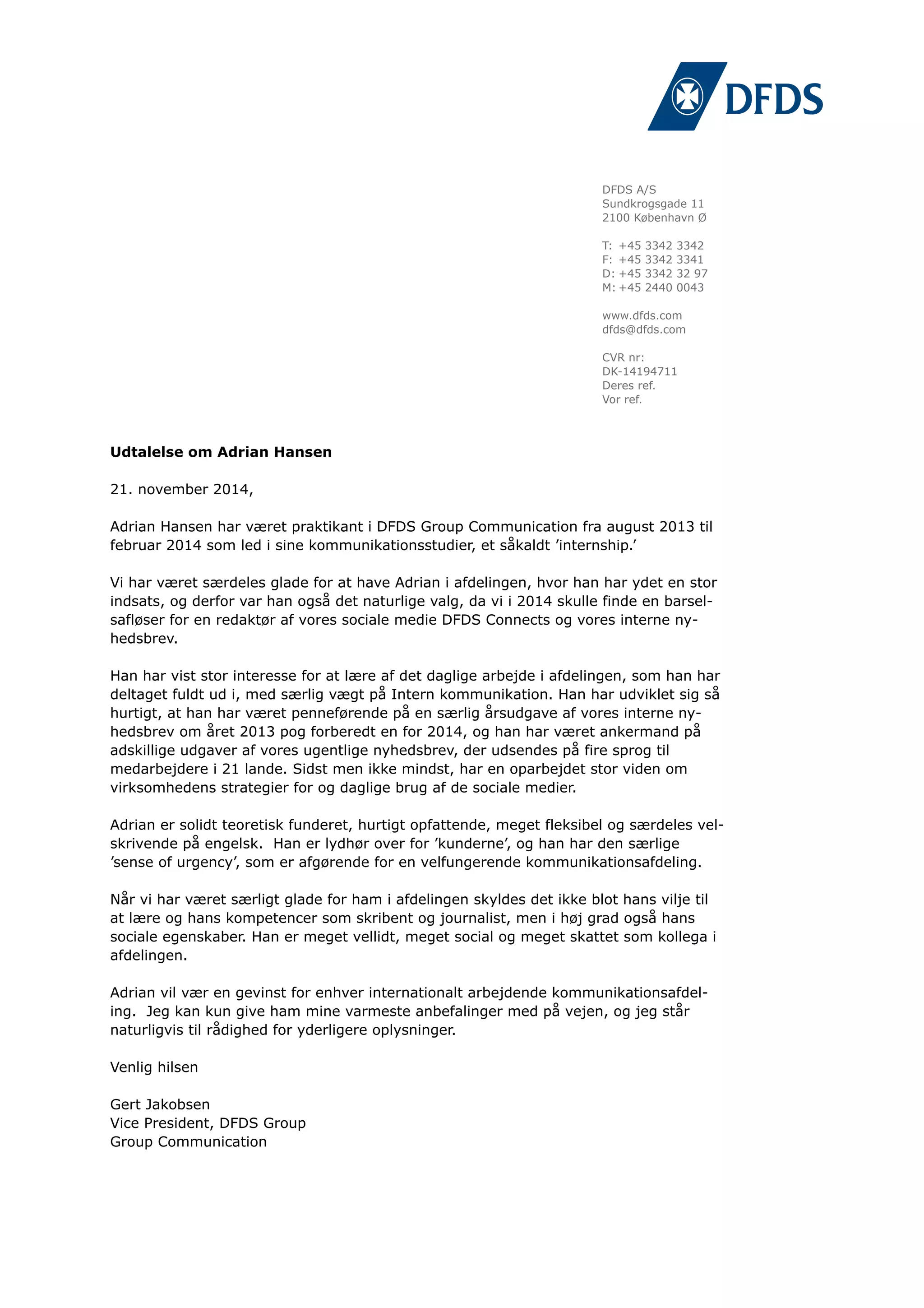Adrian_Hansen_DFDS_Gert | PDF