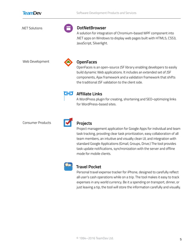 TeamDev-Company_Profile | PDF | Web Development | Internet