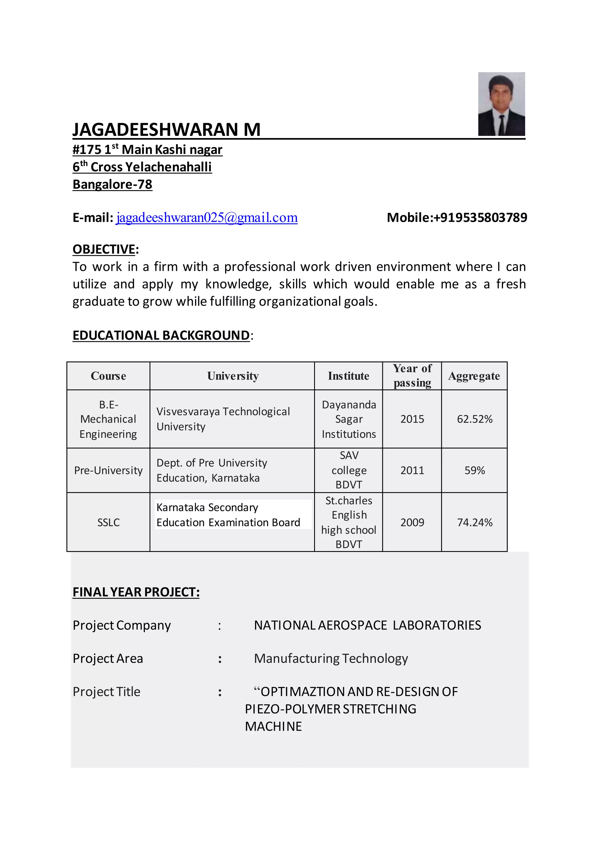jagadeeshwaran resume (2) | DOCX