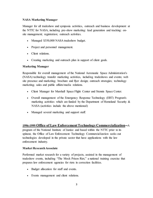 Thomas Coleman Resume | PDF