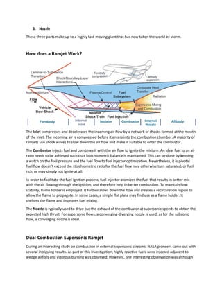 Ramjets Review Paper | PDF