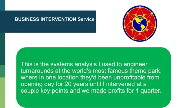 BUSINESS INTERVENTION SERVICE | PPT
