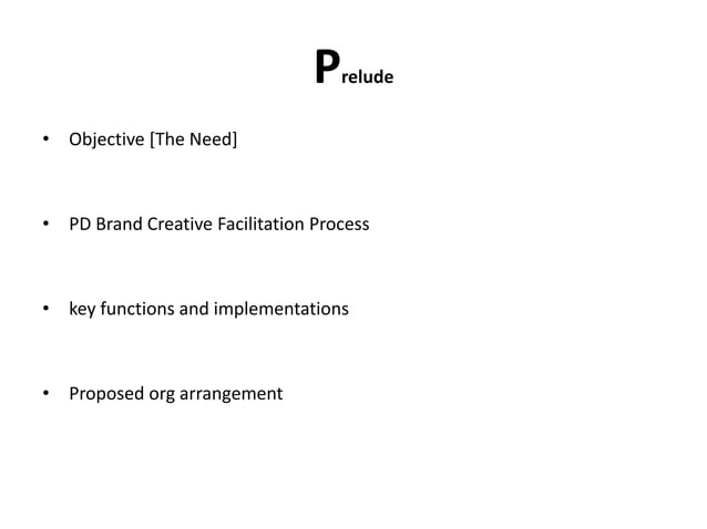 PD Brand Creative Docket | PPTX | Advertising Industry | Industries
