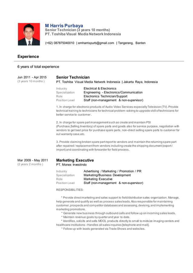 Harris Resume | DOCX