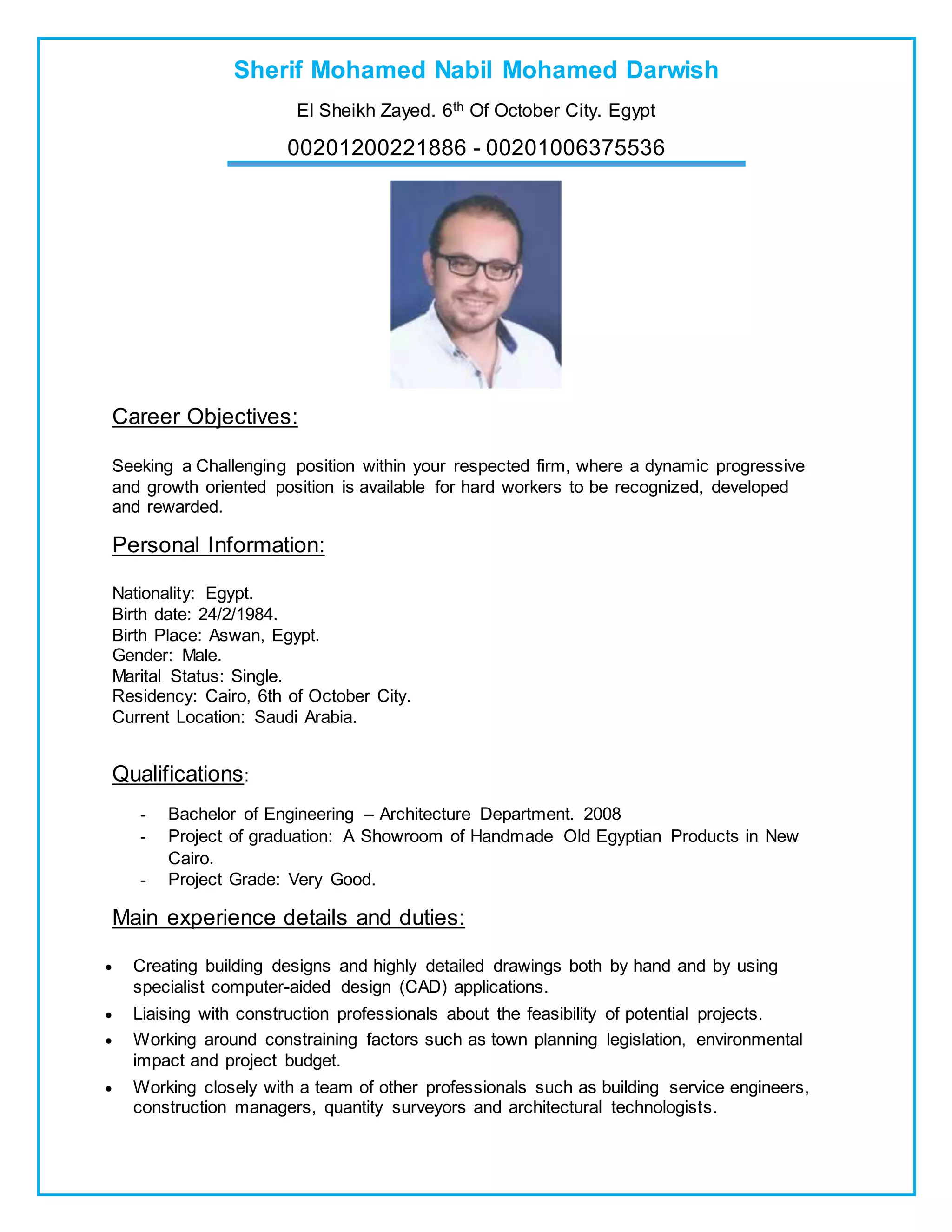 Sherif Nabil CV | DOCX