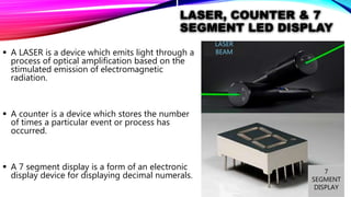 HUMAN COUNTER USING LASER BEAM WITH ALARM | PPTX