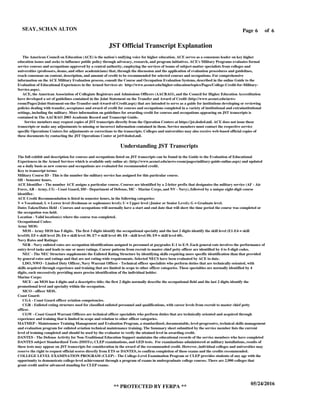 service transcripts | PDF